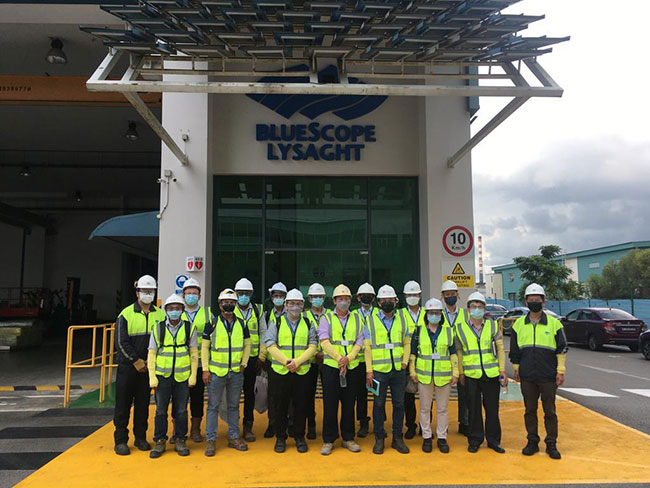 SSSS-Bluescope Factory Visit, 22 July 2022