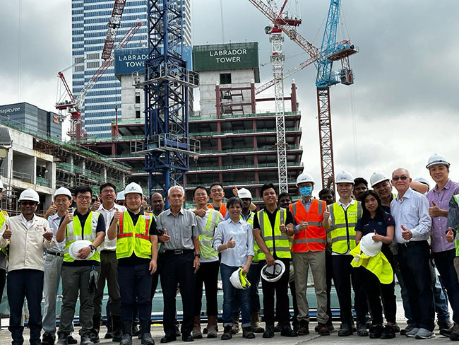Site Visit to Labrador Tower @ Labrador Villa Road, 6 May 2023